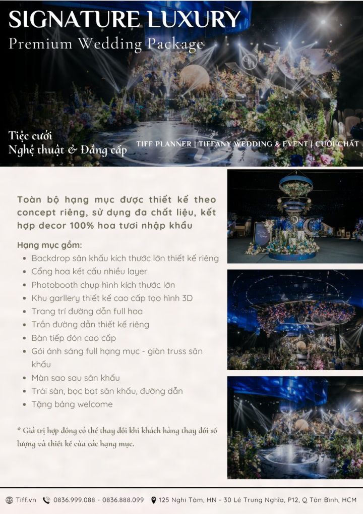 Signature Luxury Wedding